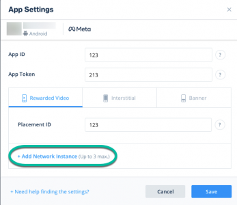 Mediation SDK Networks Setup - IronSource Knowledge Center