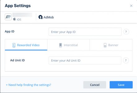 Mediation SDK Networks Setup - IronSource Knowledge Center