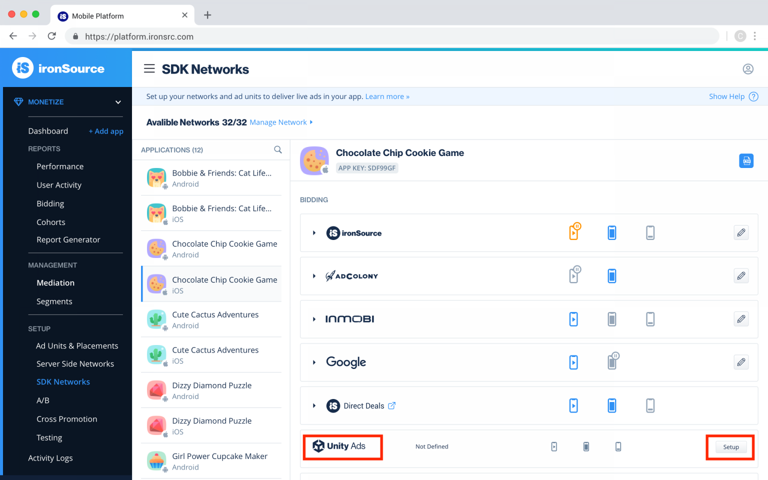 Unity Ads Integration Guide - IronSource Knowledge Center