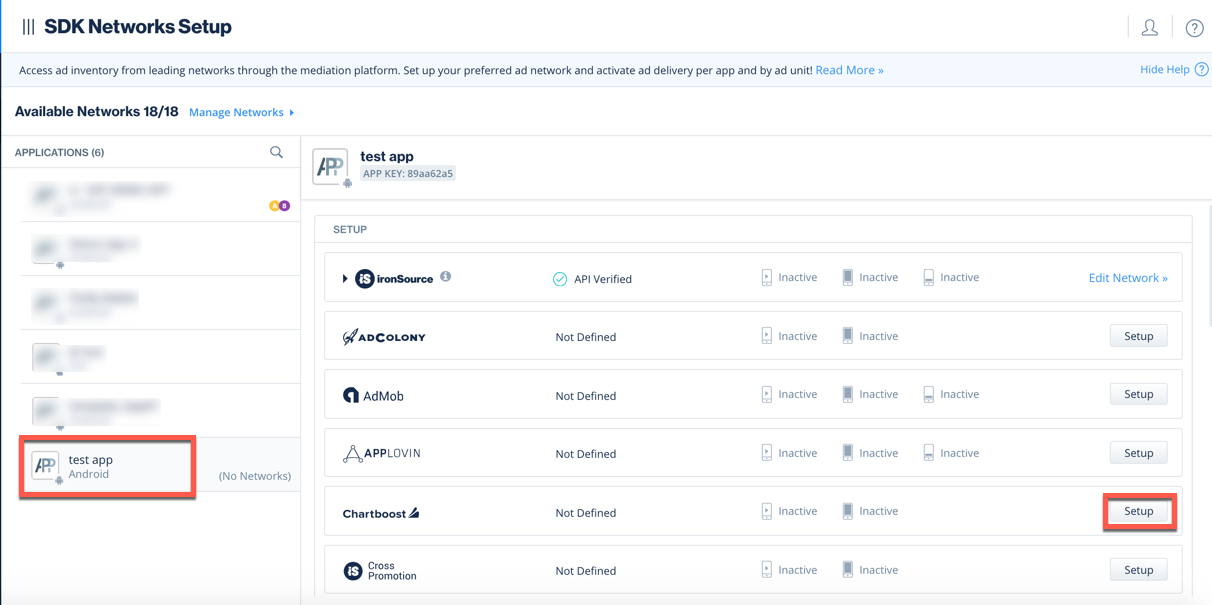 Chartboost Integration Guide - IronSource Knowledge Center
