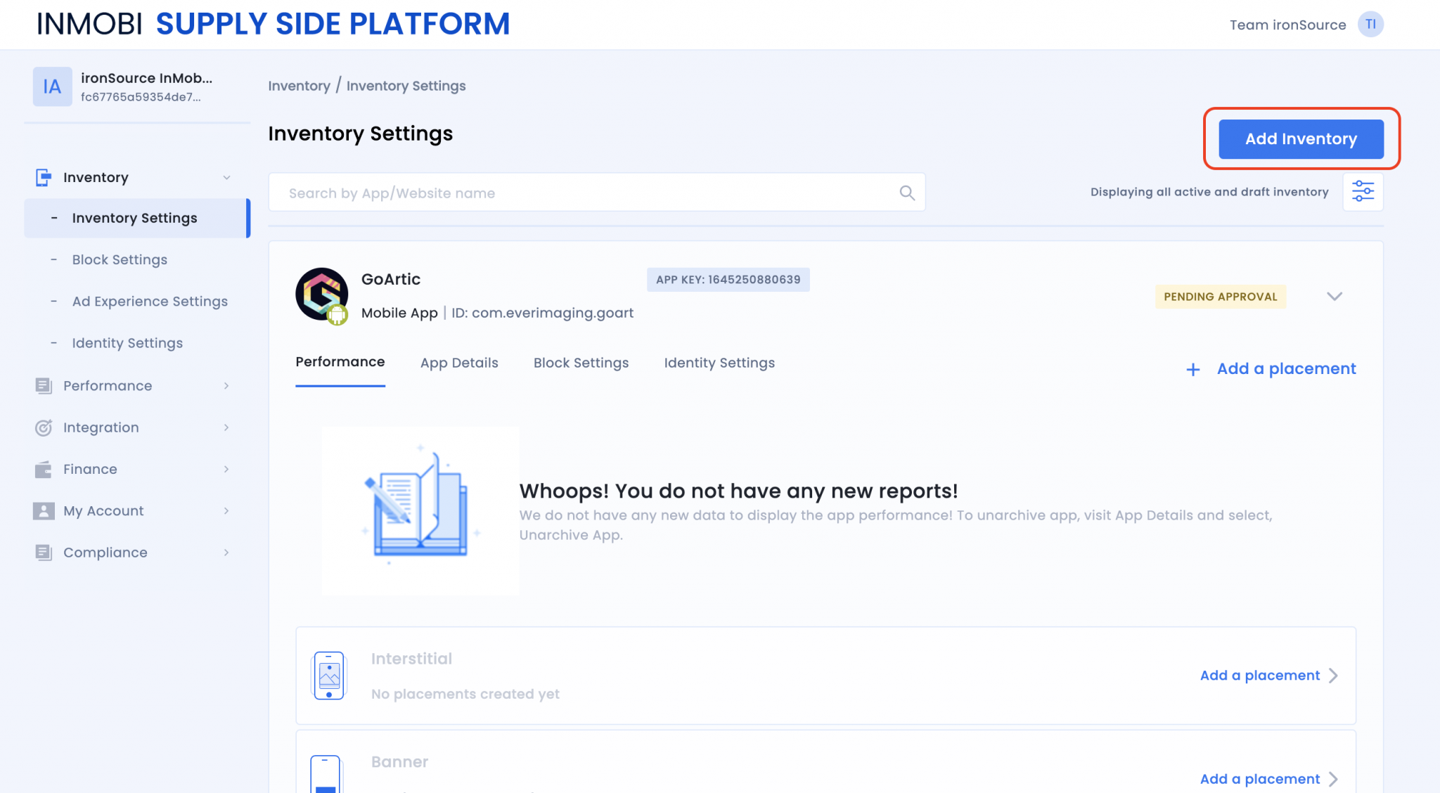 InMobi Integration Guide - IronSource Knowledge Center