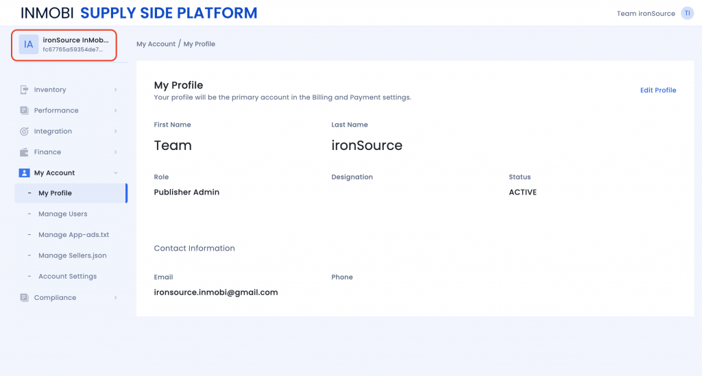 InMobi Integration Guide - IronSource Knowledge Center