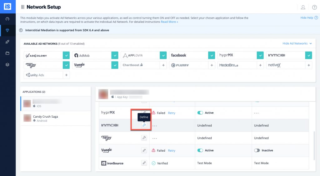 InMobi Mediation Integration Guide - IronSource Knowledge Center