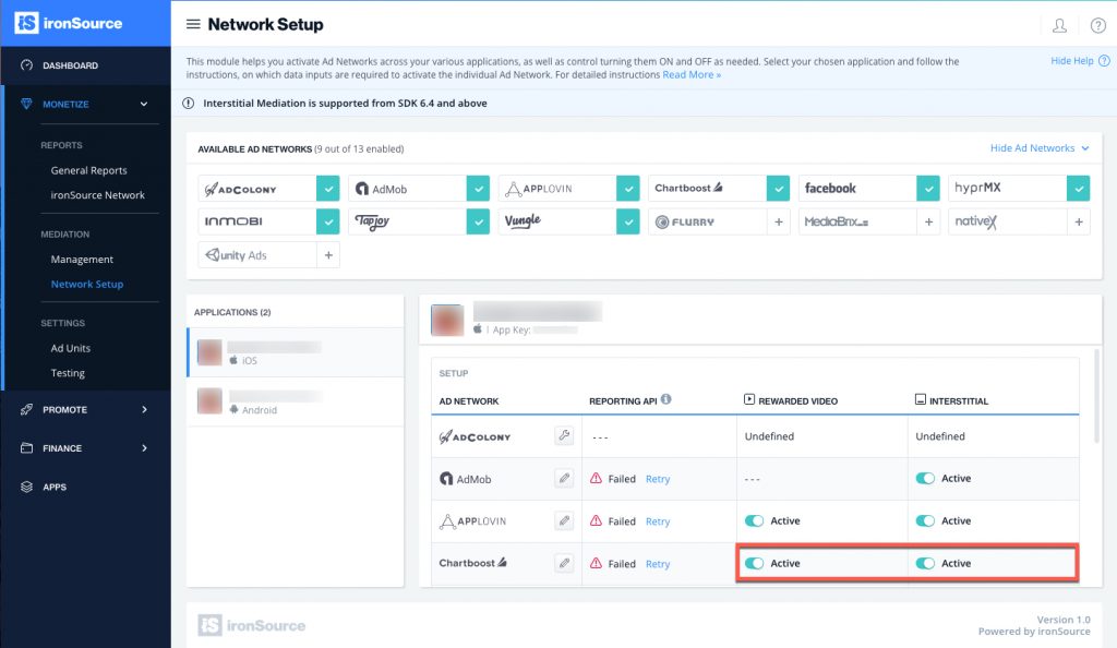 Chartboost Mediation Integration Guide for Unity - IronSource Knowledge Center