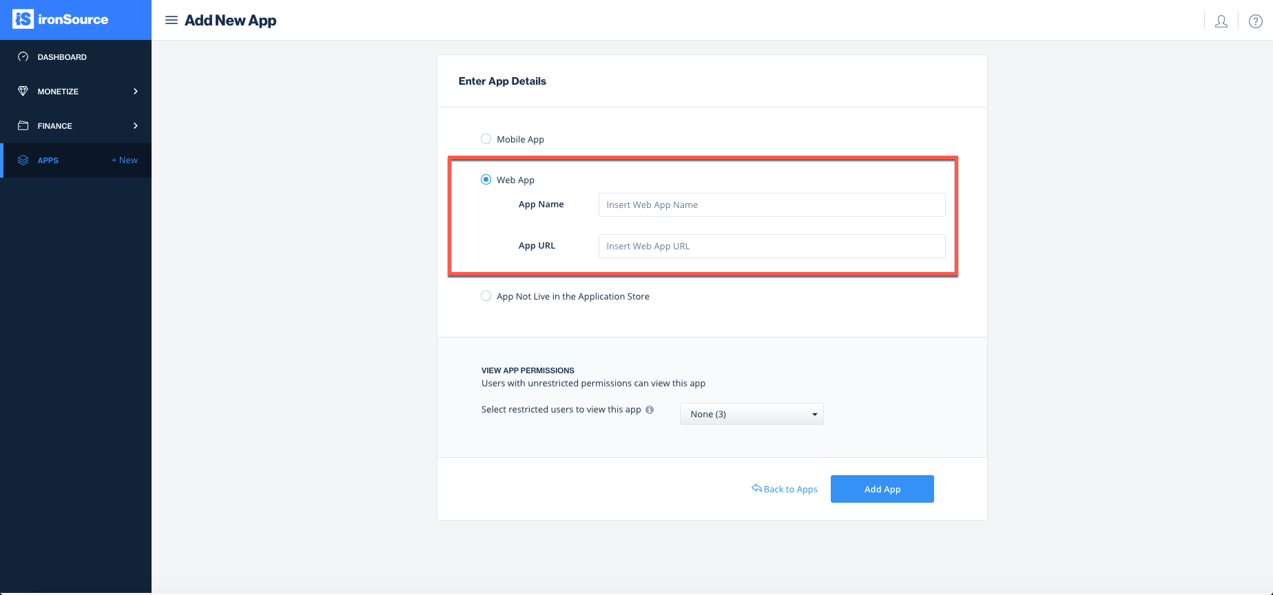 Interstitial Integration for Web - IronSource Knowledge Center