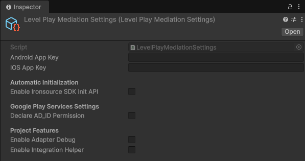 Unity Developer Tools - IronSource Knowledge Center