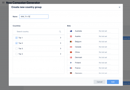 iOS campaign setup - IronSource Knowledge Center