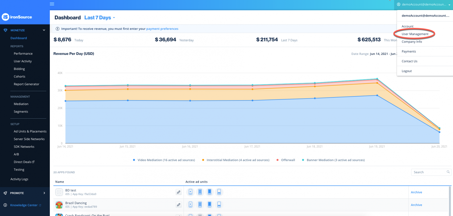 Log in using single sign-on (SSO) - IronSource Knowledge Center